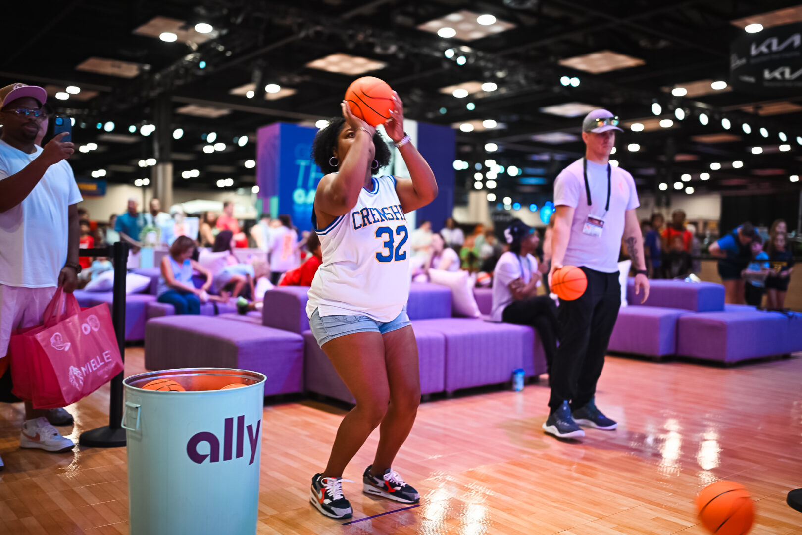 Ally at WNBA All-Star Weekend