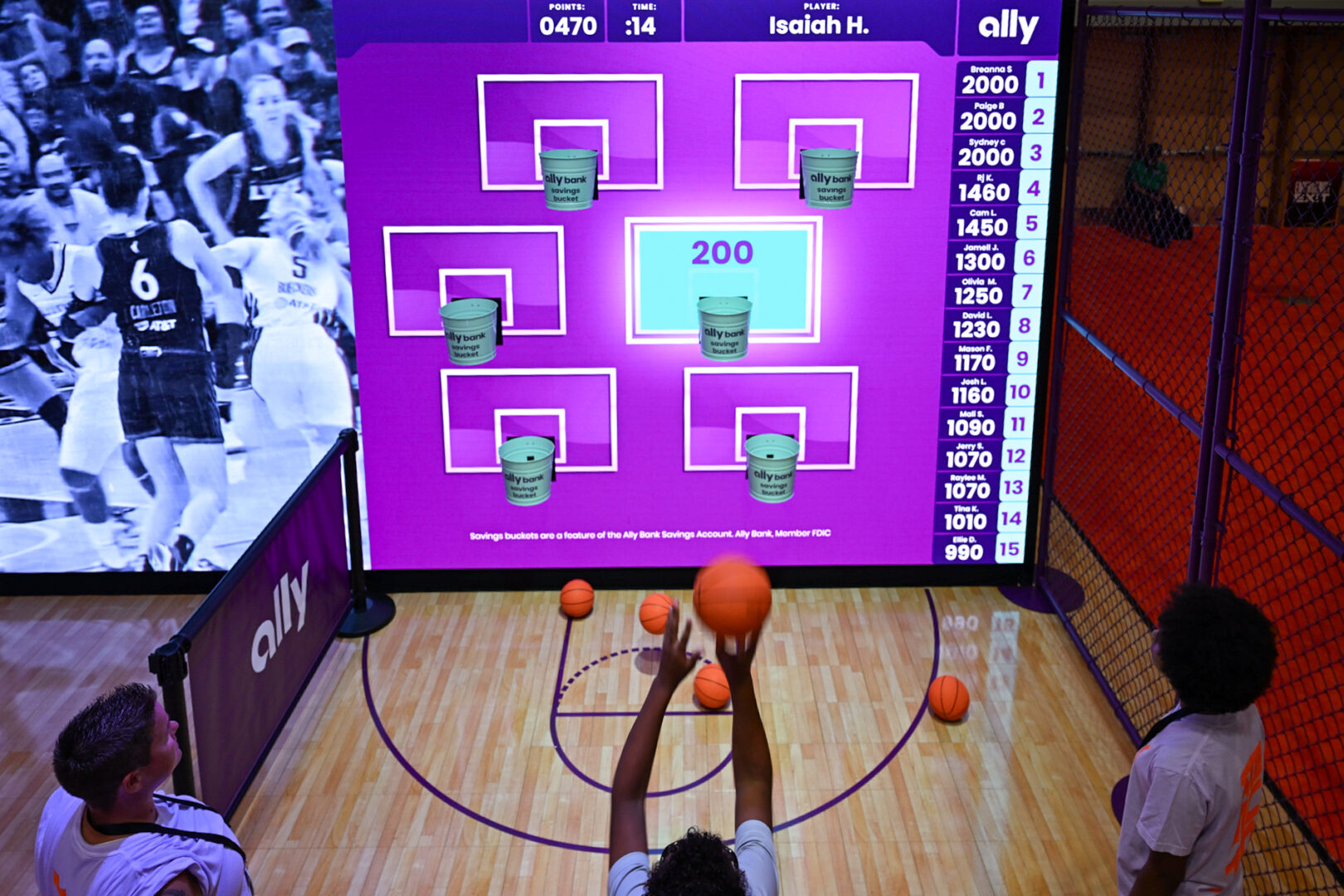 Ally at WNBA All-Star Weekend