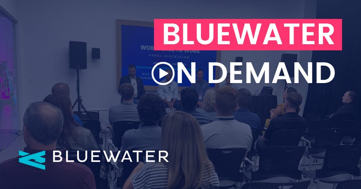 Bluewater On Demand!
