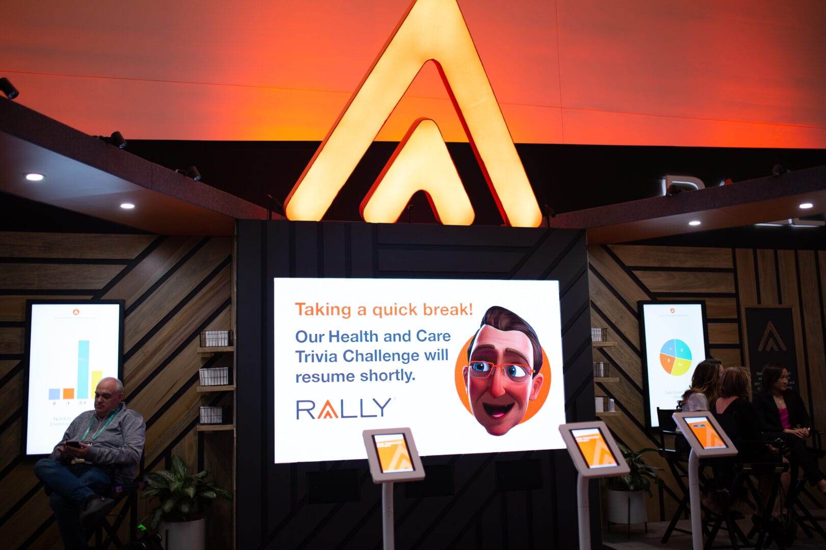 Rally Health CES Booth - Bluewater