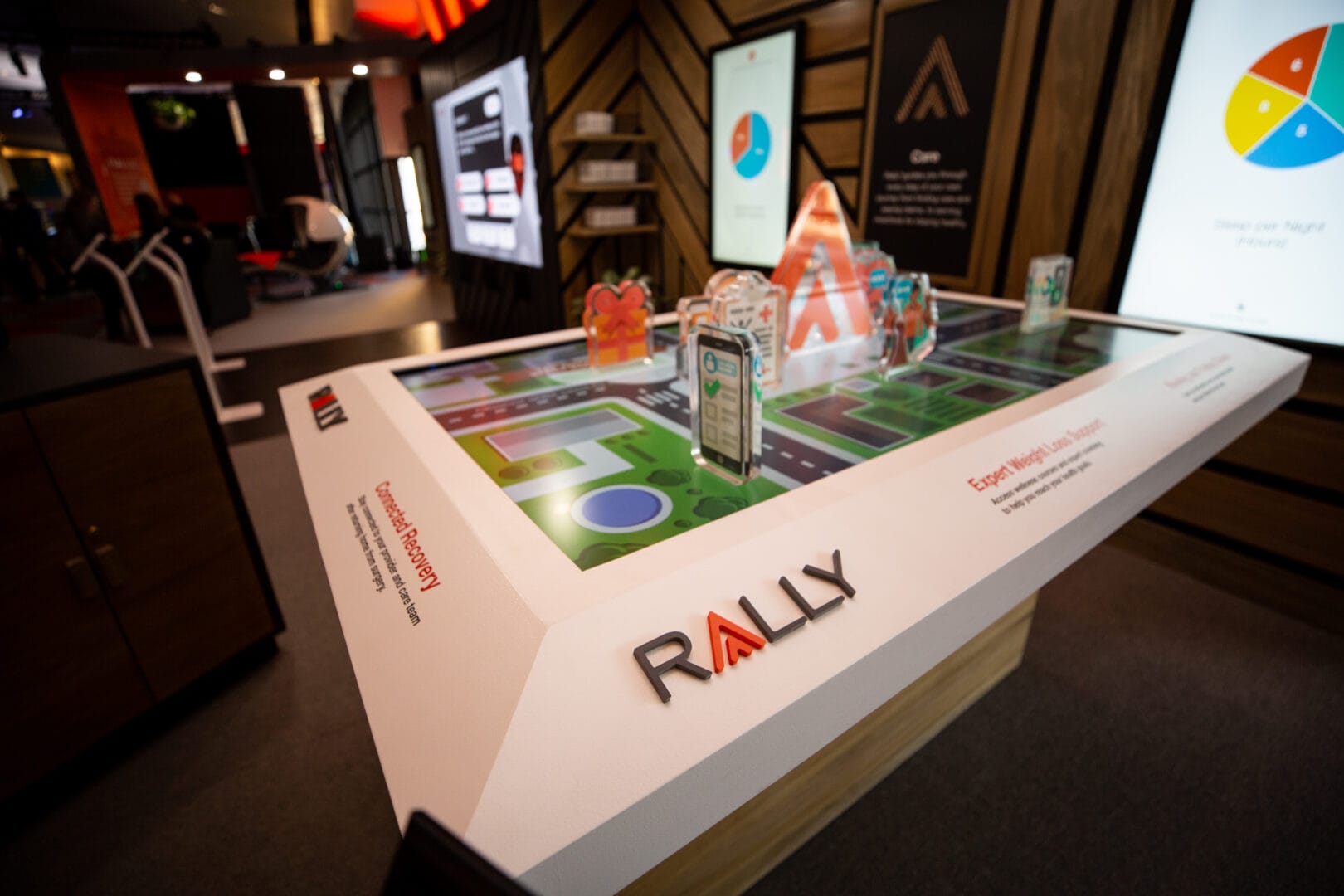 Rally Health CES Booth - Bluewater