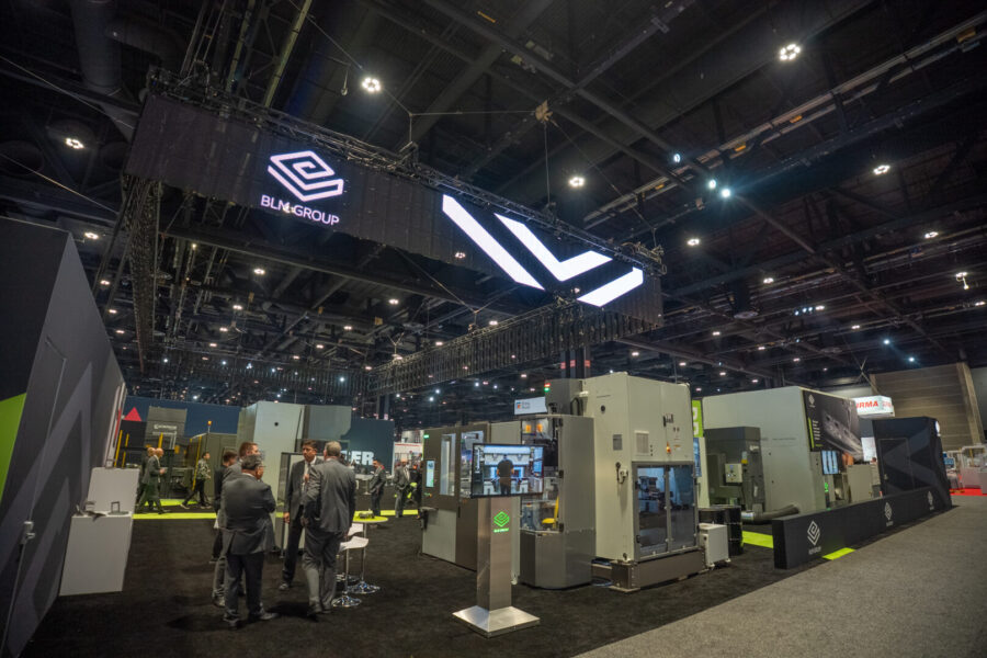 BLM GROUP TRADE SHOW BOOTH