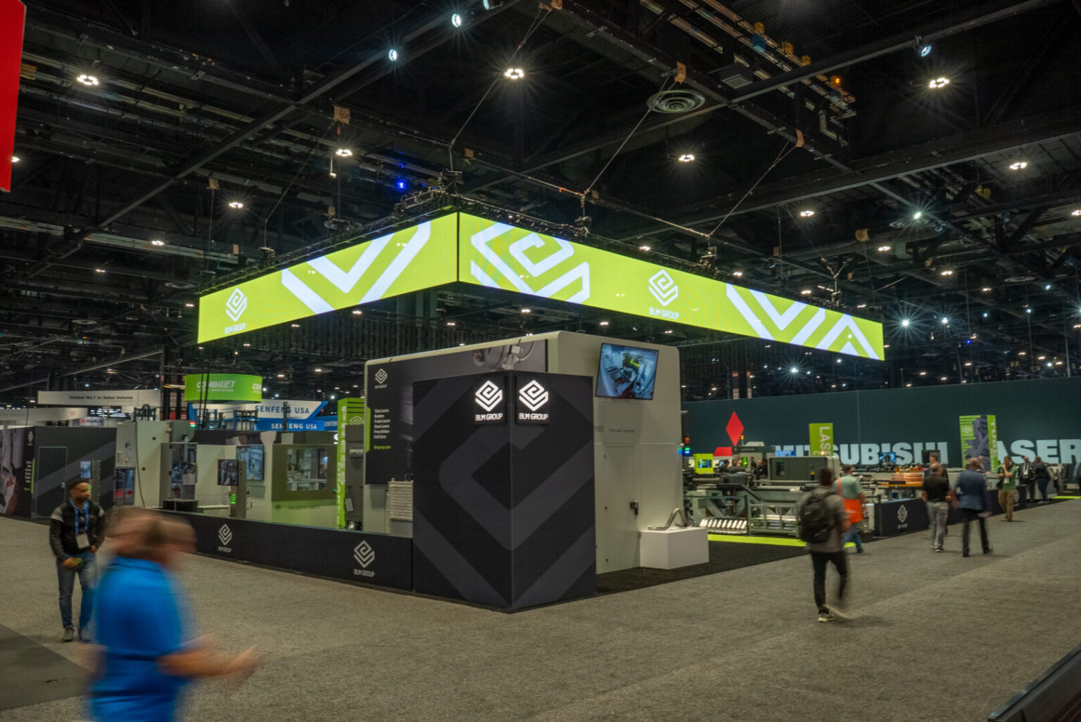 BLM GROUP TRADE SHOW BOOTH